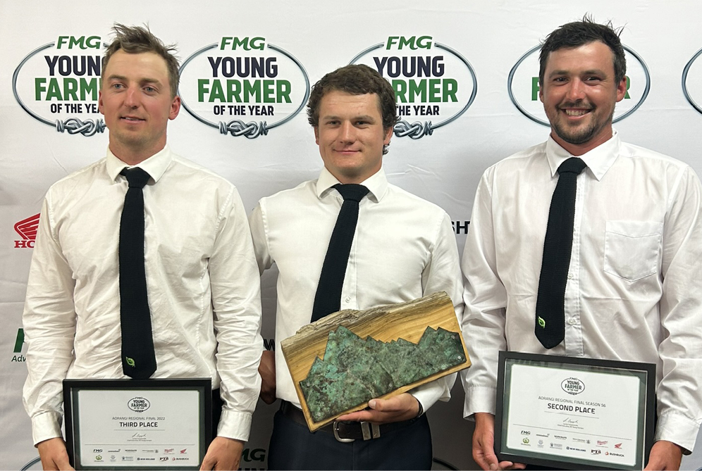 First-time competitor earns a spot at FMG Young Farmer of the Year Grand Final